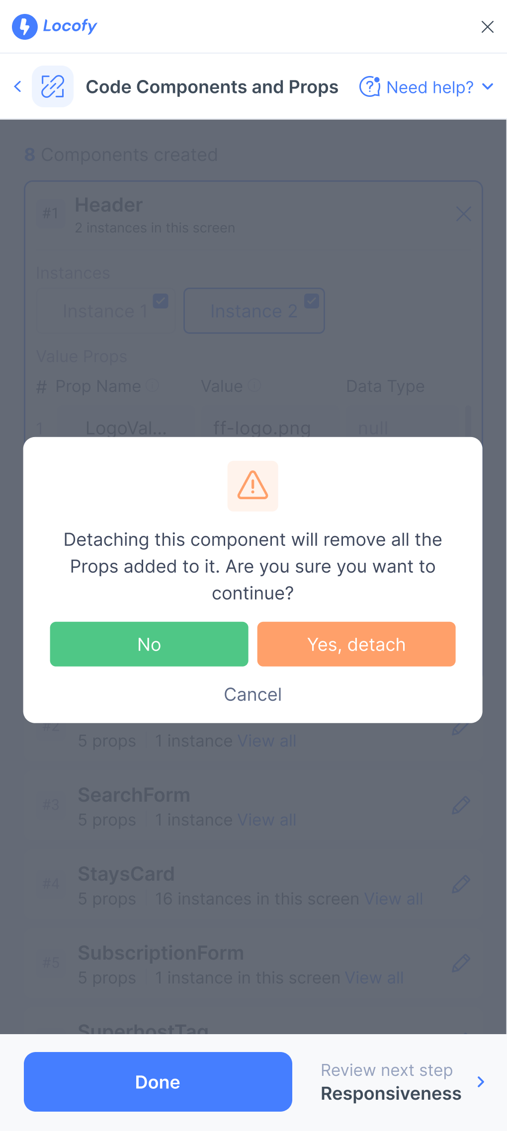 Components & Props – Locofy Docs