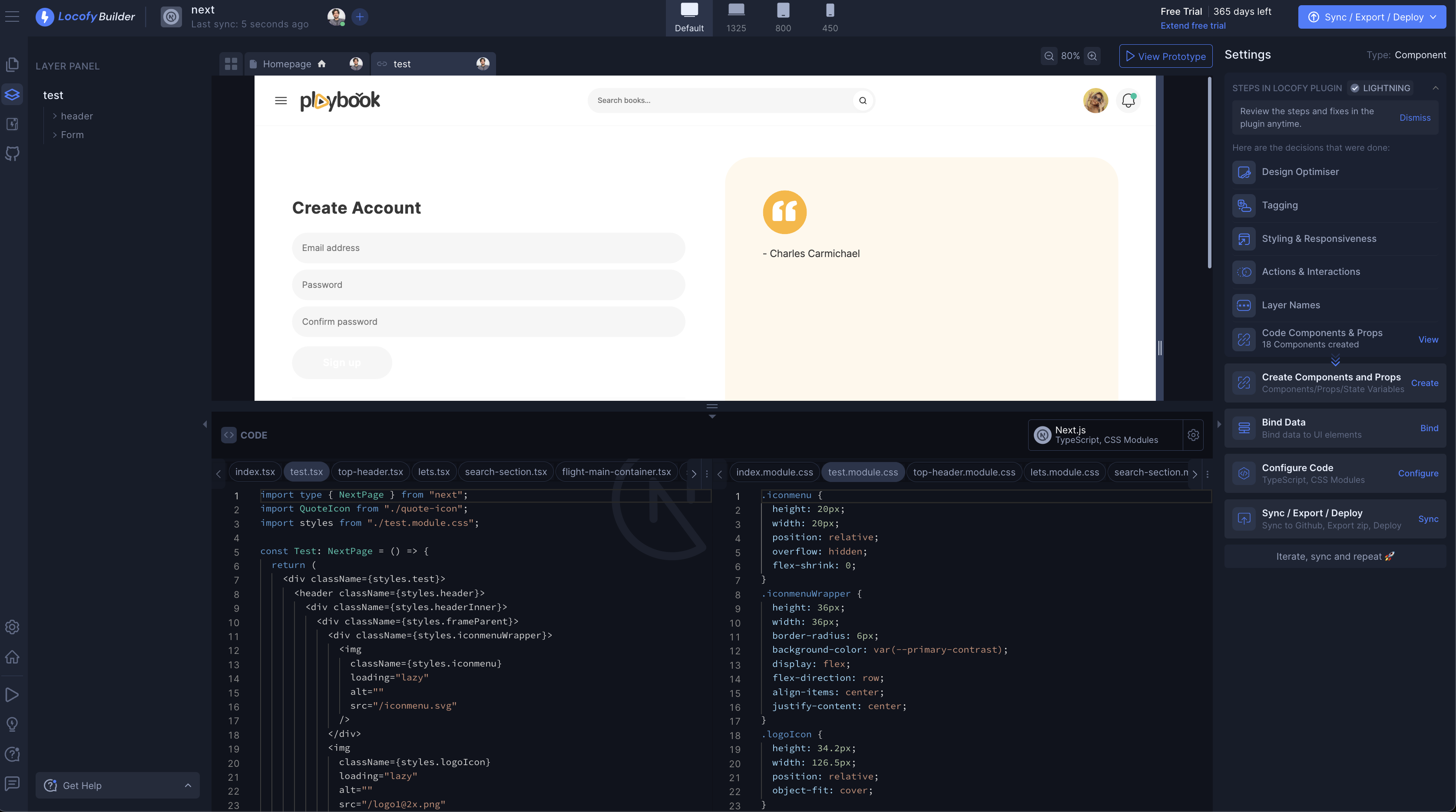 Locofy Builder Tour – Locofy Docs