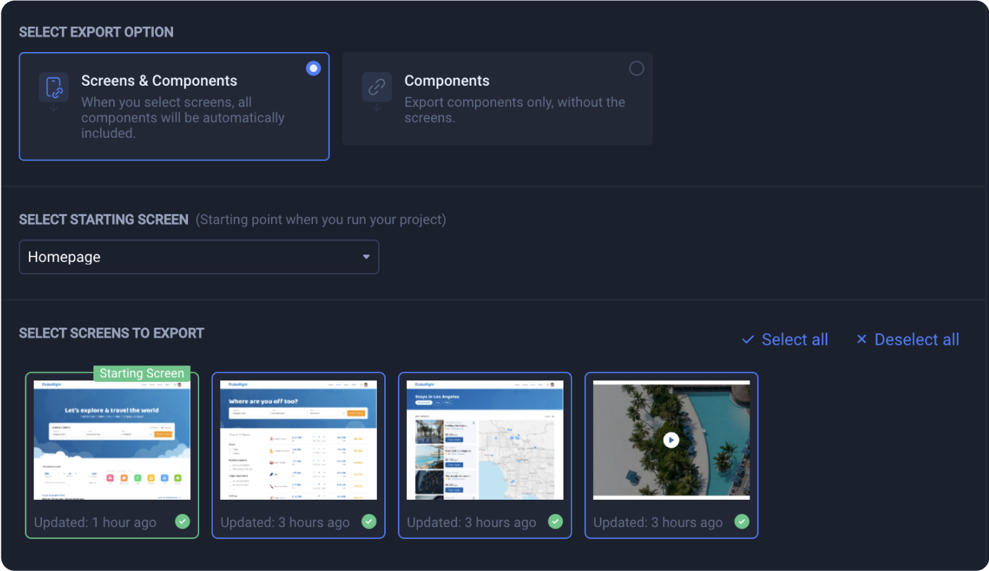 View Code in Locofy Builder – Locofy Docs
