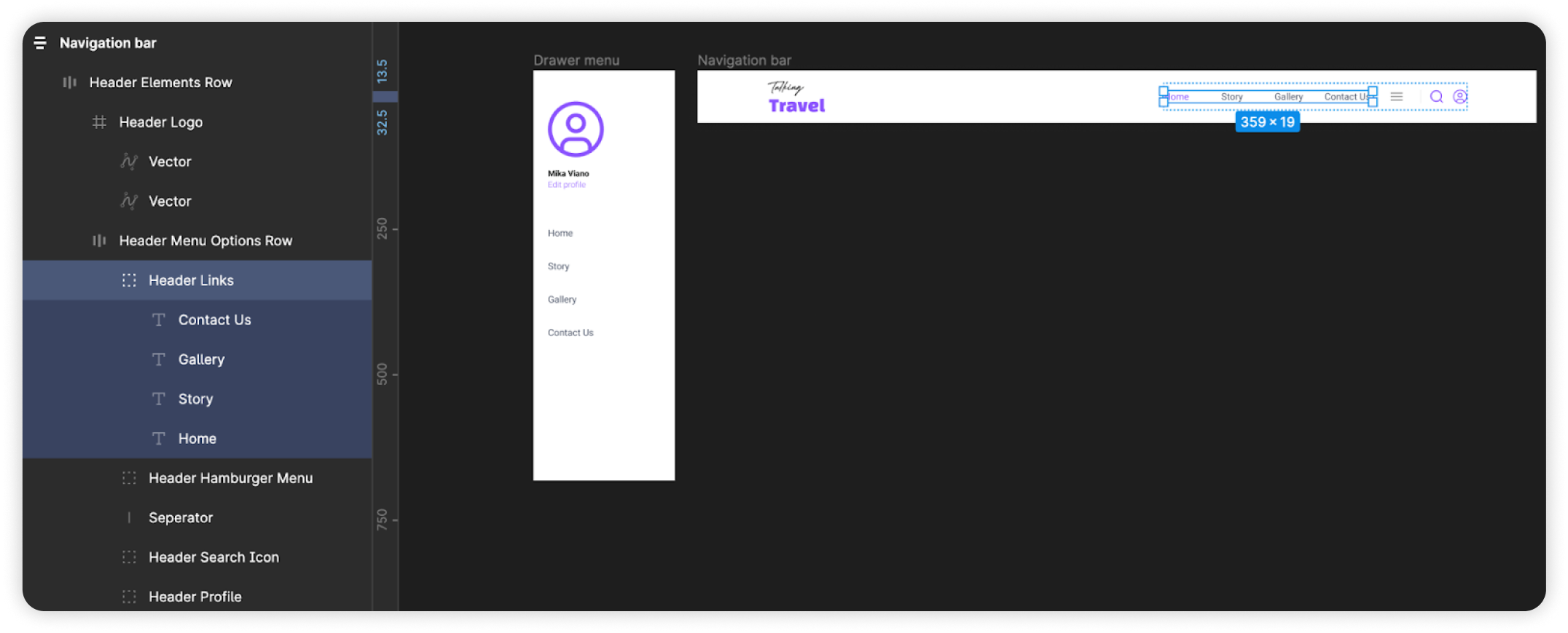 Exporting a responsive navbar for your existing repository – Locofy Docs